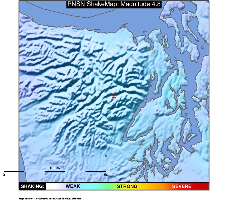 ShakeMap | Pacific Northwest Seismic Network